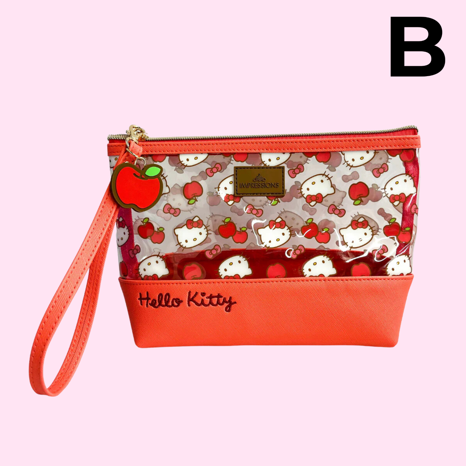 RED APPLE HELLO KITTY POUCH – Black Bee